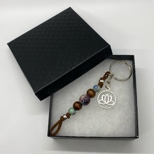 Accessories | Handmade Lotus Keychain Nwt | Poshmark